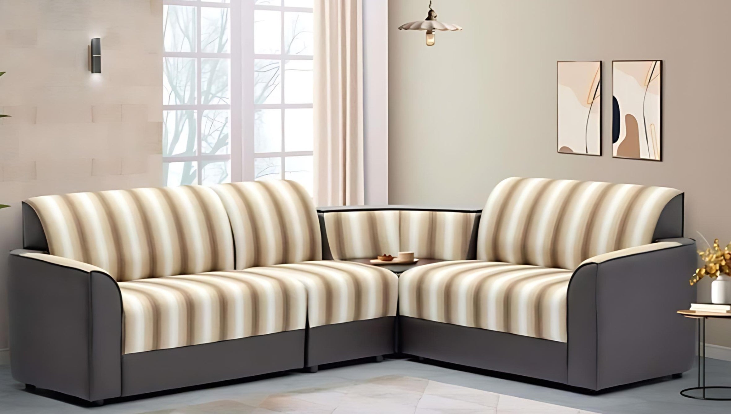 Corner Sofa Basic CSB02 – Jay's Kerala Home Products